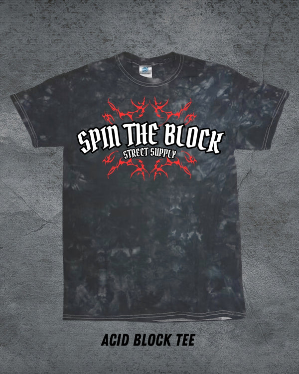 Acid Block Tee – Spin The Block